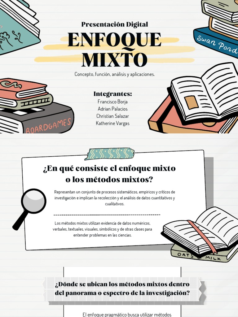 Enfoque Mixto | PDF | Investigación cuantitativa | Muestreo (Estadísticas)