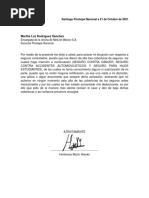Escrito Libre Solicitud de Certificado Imss | PDF | Finanzas y ...