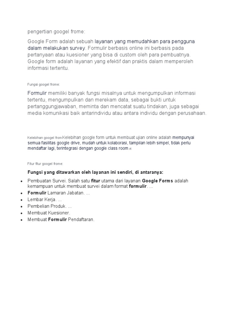 Pengertian Googel Frome | PDF