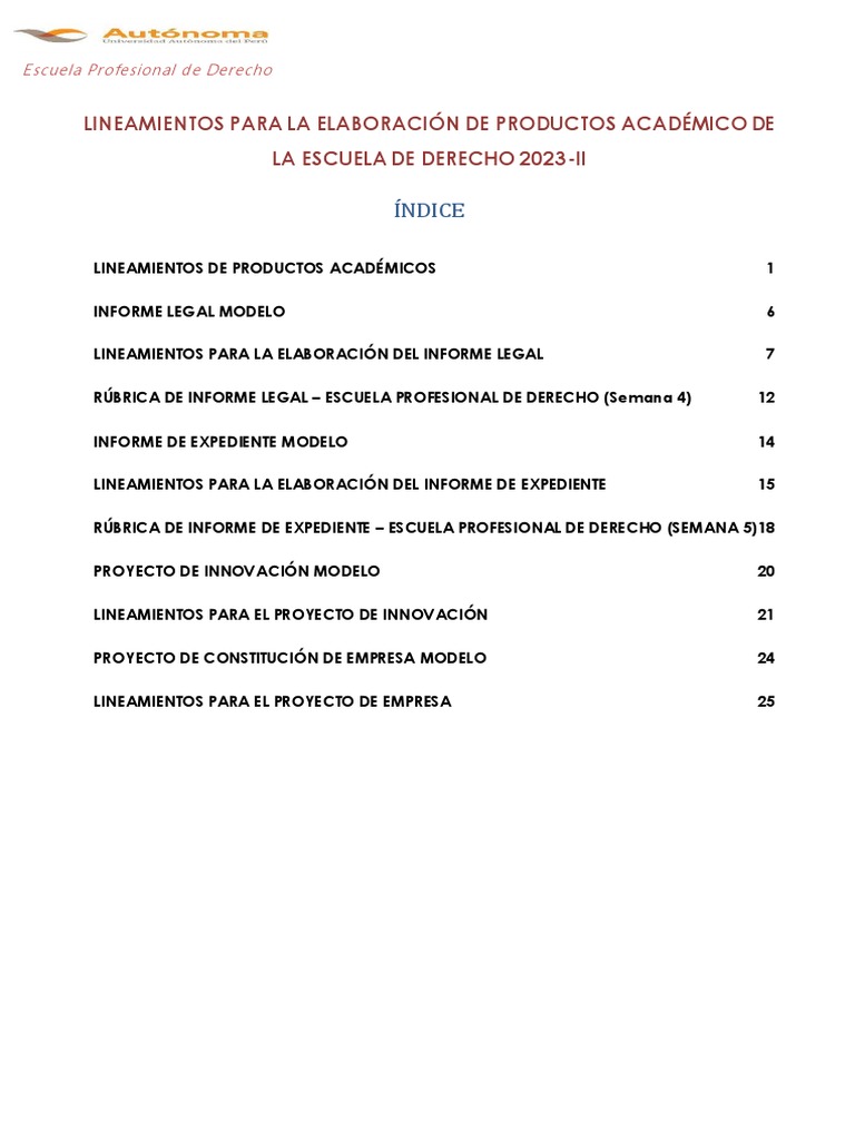 Lineamientos 2023-II Al 29.08.2023 | PDF | Ley procesal | Constitución