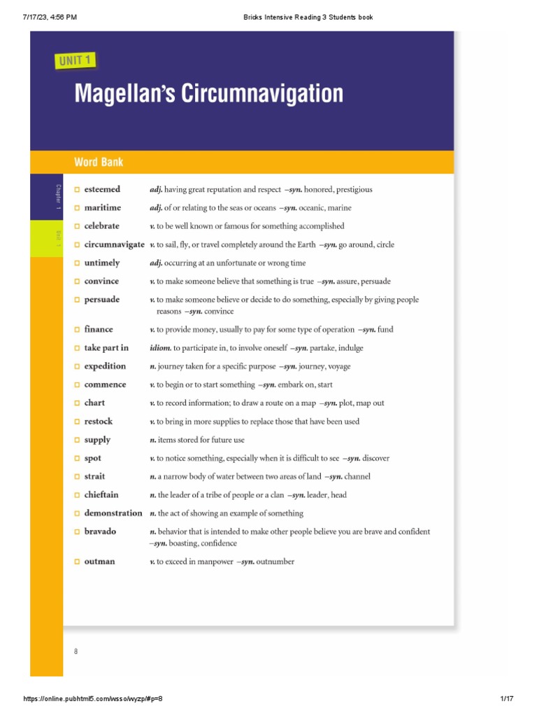 Bricks Intensive Reading 3 Students Book | PDF