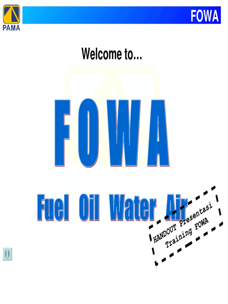 FOWA Understanding + FXS - OIL Handout Rev1 | PDF