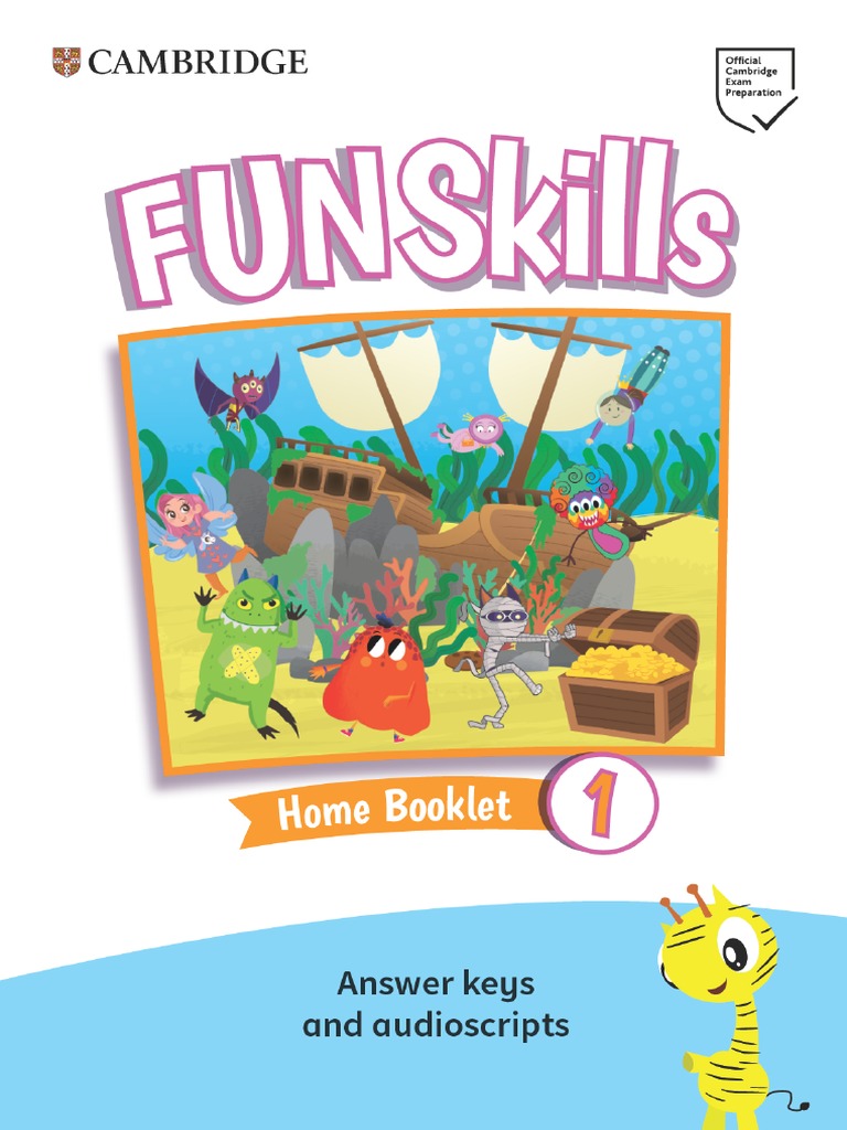 518 - 5 - Fun Skills 1. Home Booklet - Answer Key | PDF