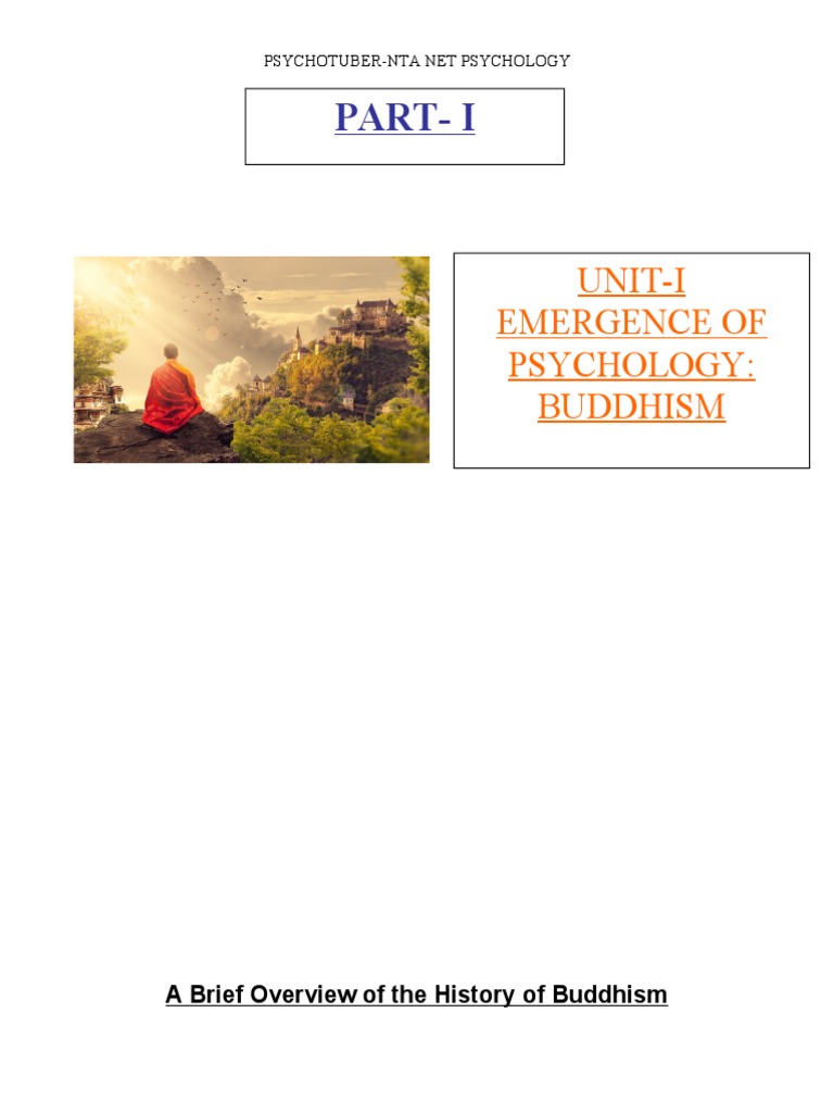 A Brief Overview of The History of Buddhism | PDF | Asceticism ...