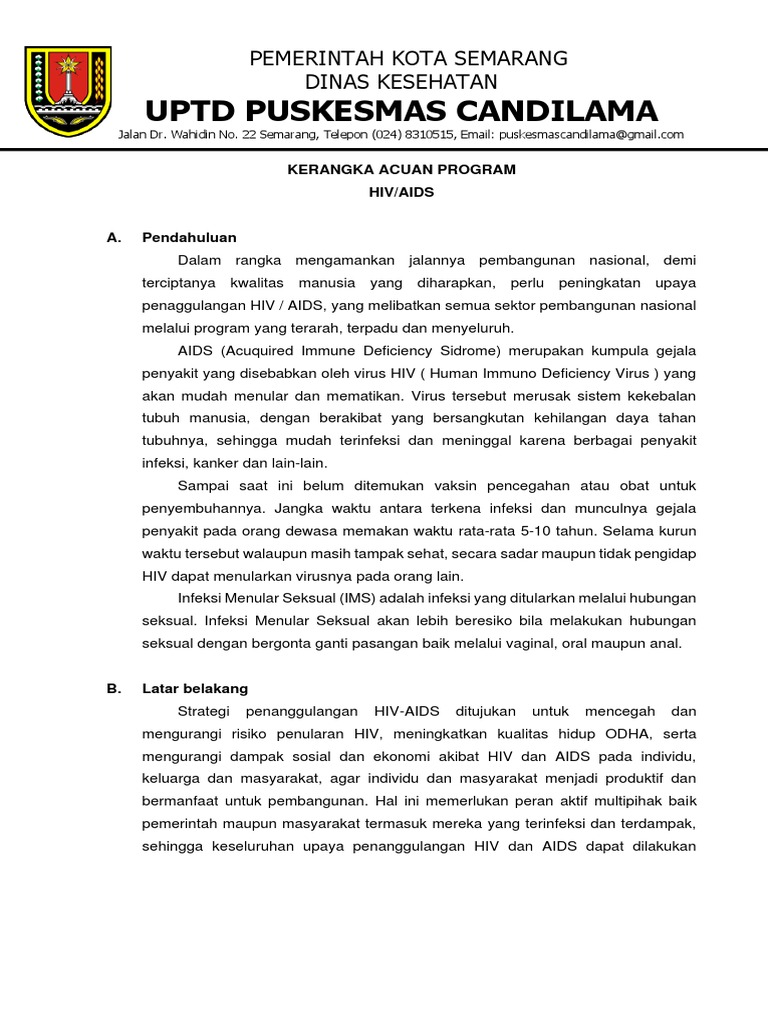 Kak Program Hiv | PDF