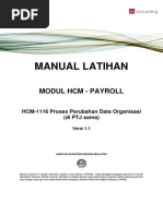 Manual Pengguna Modul HCM Versi 2.1 | PDF