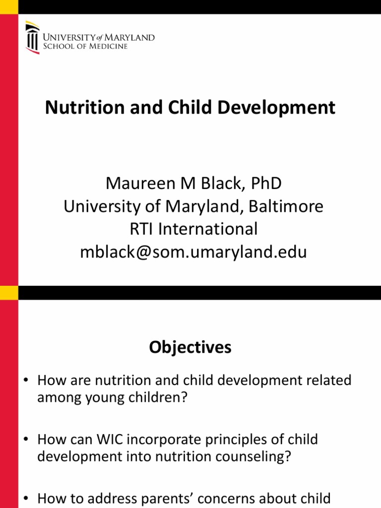 Nutrition and Child Development Slides | PDF | Breastfeeding | Child ...