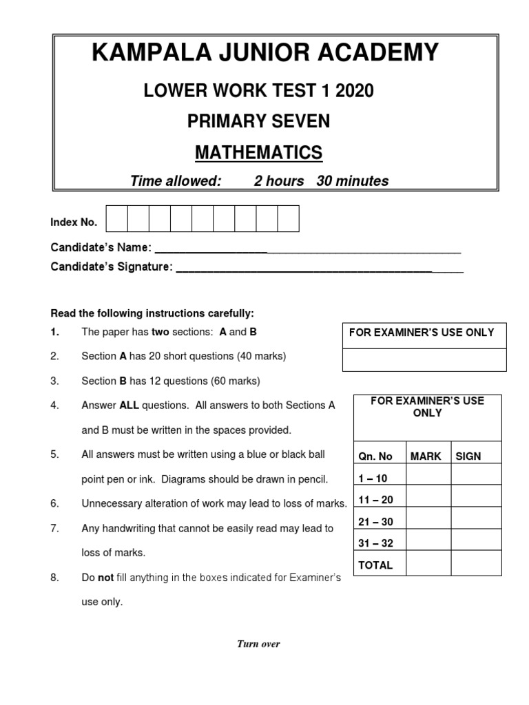 p.7 MTC Week One Test Exam Teacher - Ac | PDF | Area | Mathematics