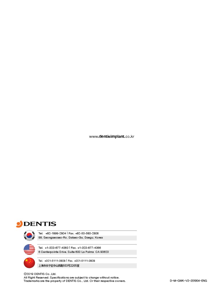 Guide Wheel User Manual for Implants | PDF | Dental Implant | Medical ...