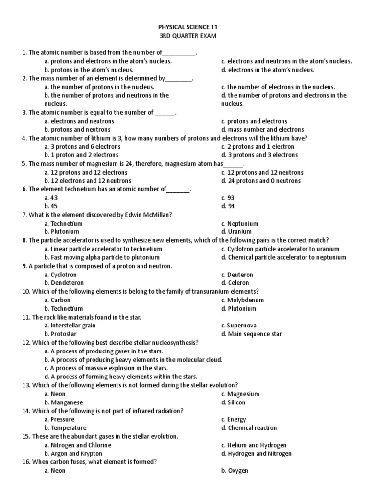 Physical Science 11 | PDF | Reaction Rate | Chemical Polarity