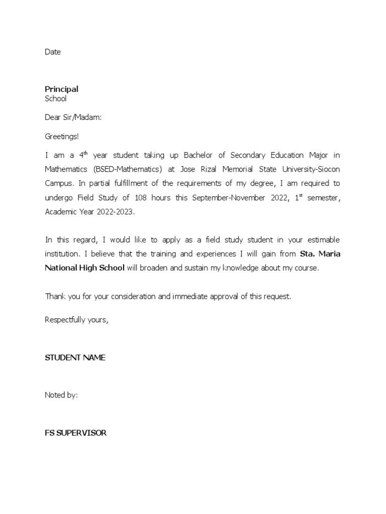 Letter of Intent | PDF