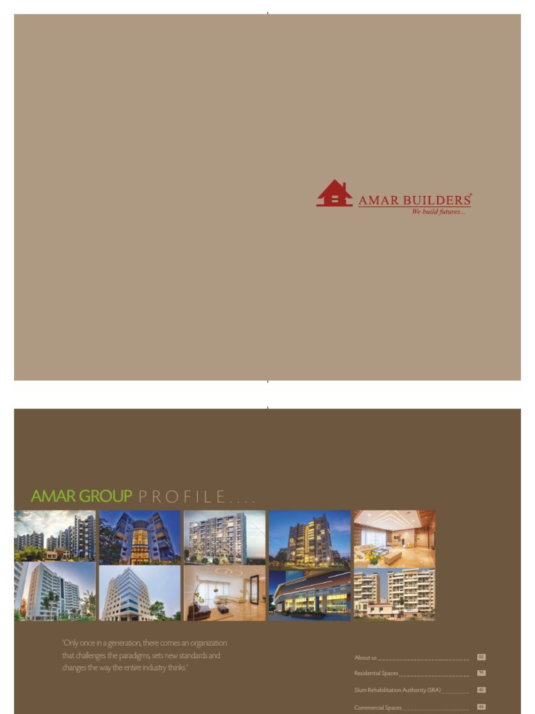 Amar Builders Corporate Profile | PDF | Hotel | Goal
