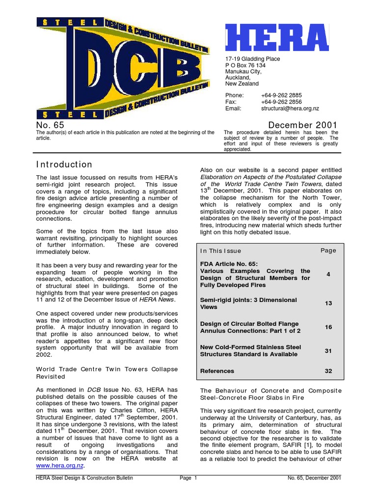 DCB 65 | PDF | Beam (Structure) | Concrete