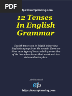 English Tenses Table | PDF | Grammatical Tense | Verb