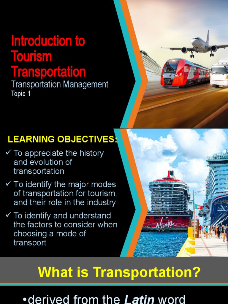 Transportation Management - Topic 1 | PDF | Transport | Aircraft