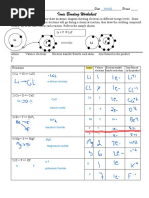 Periodic Trends Worksheet | PDF | Chemical Elements | Ion