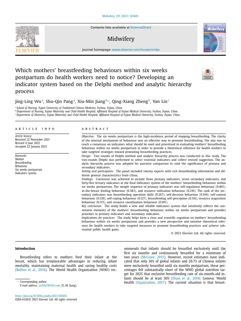 Breastfeeding Behaviour Download Free Pdf Breastfeeding