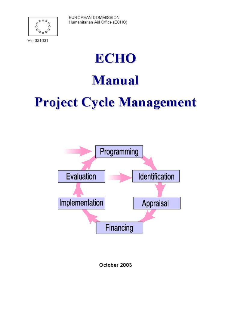 ECHO Project Cycle Management Manual | PDF | Aids
