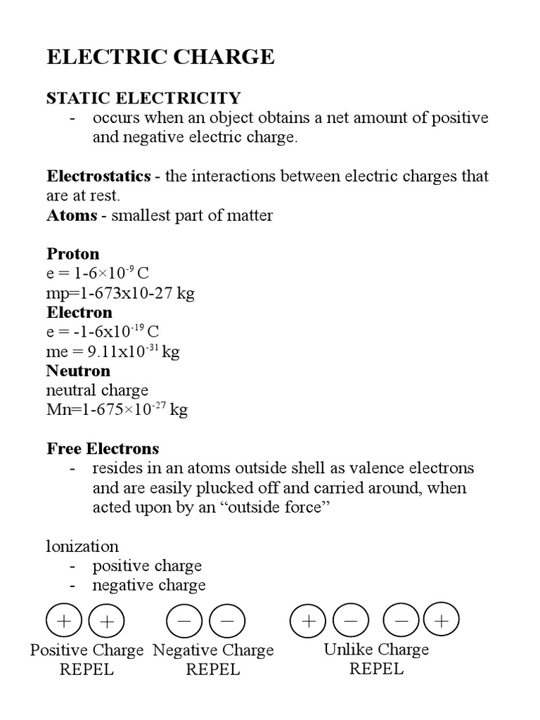 General Physics 2 | PDF | Electric Charge | Electric Field
