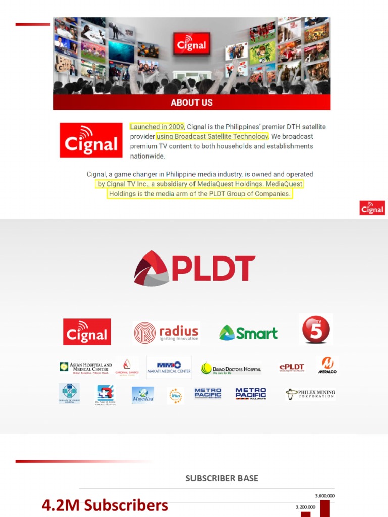 Cignal Product Training - APB | PDF | Broadcasting | Television