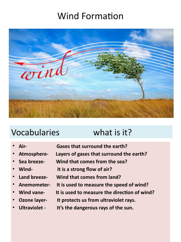 Wind Formation | PDF