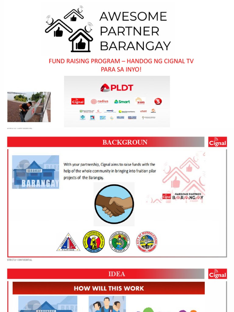 Awesome Partner Barangay - For PRESENTATION BRGY | PDF