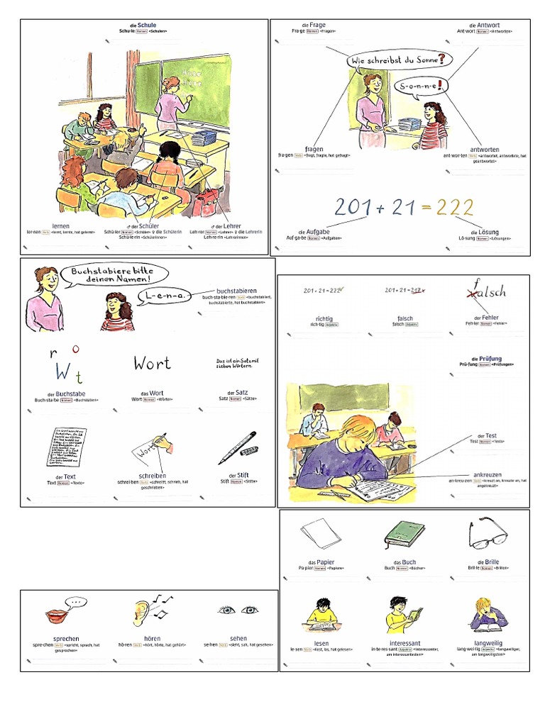 Texte sur la vie scolaire | PDF