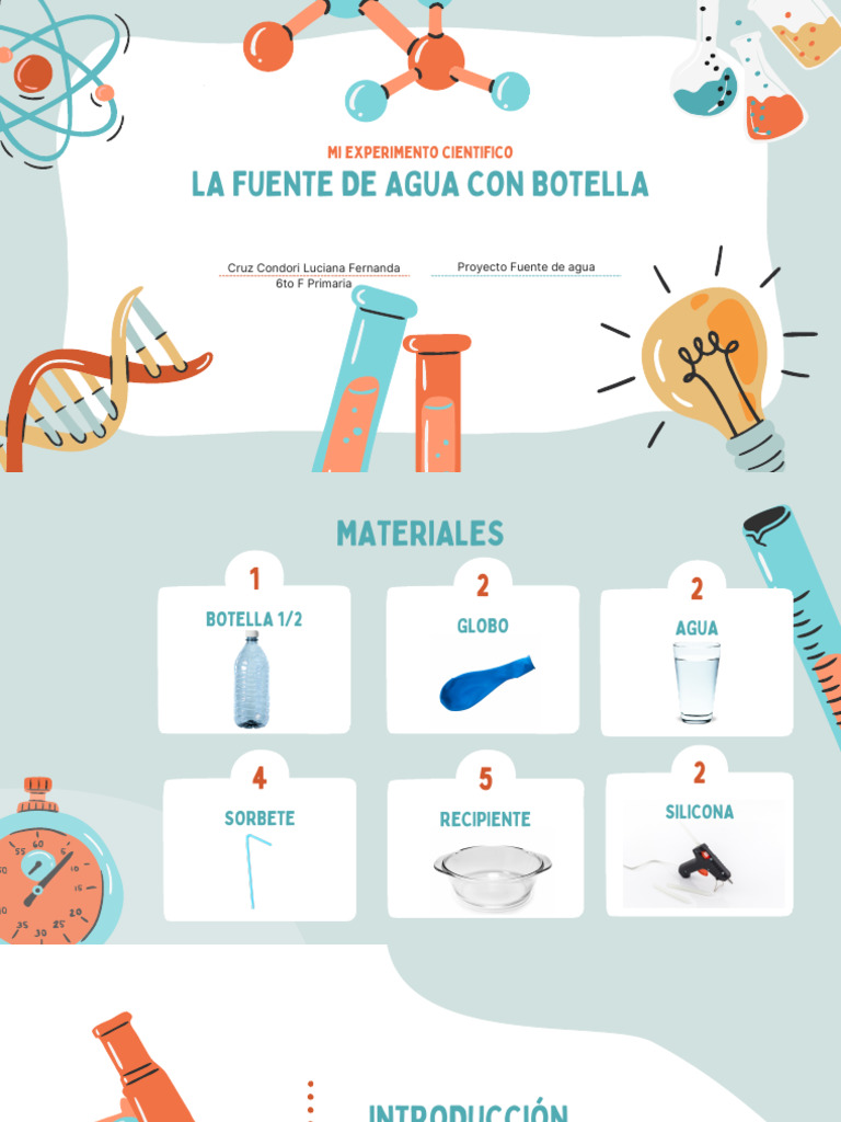 Presentación Proyecto de Ciencias Infantil Multicolor | PDF