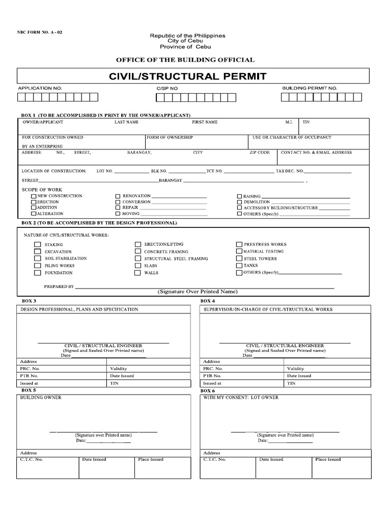 Civil Form | PDF