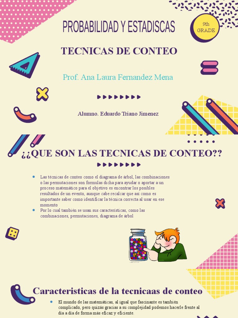 Tecnicas de Conteo | PDF | Combinatoria | Matemáticas