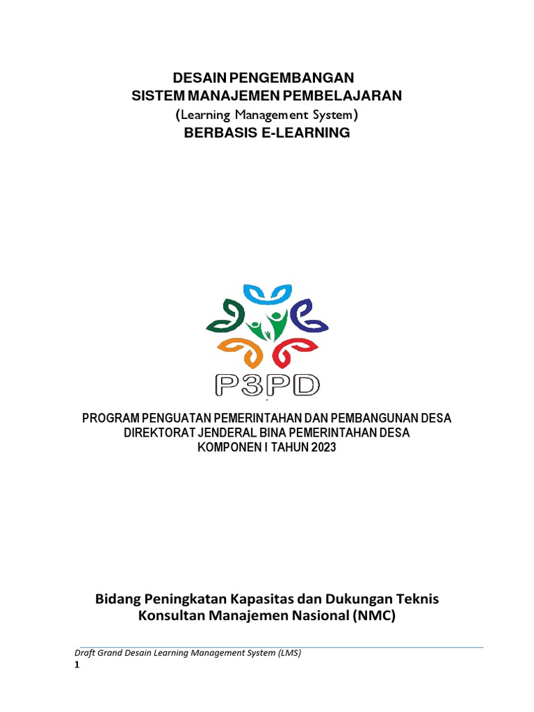 Grand Desain LMS P3PD | PDF | Bisnis