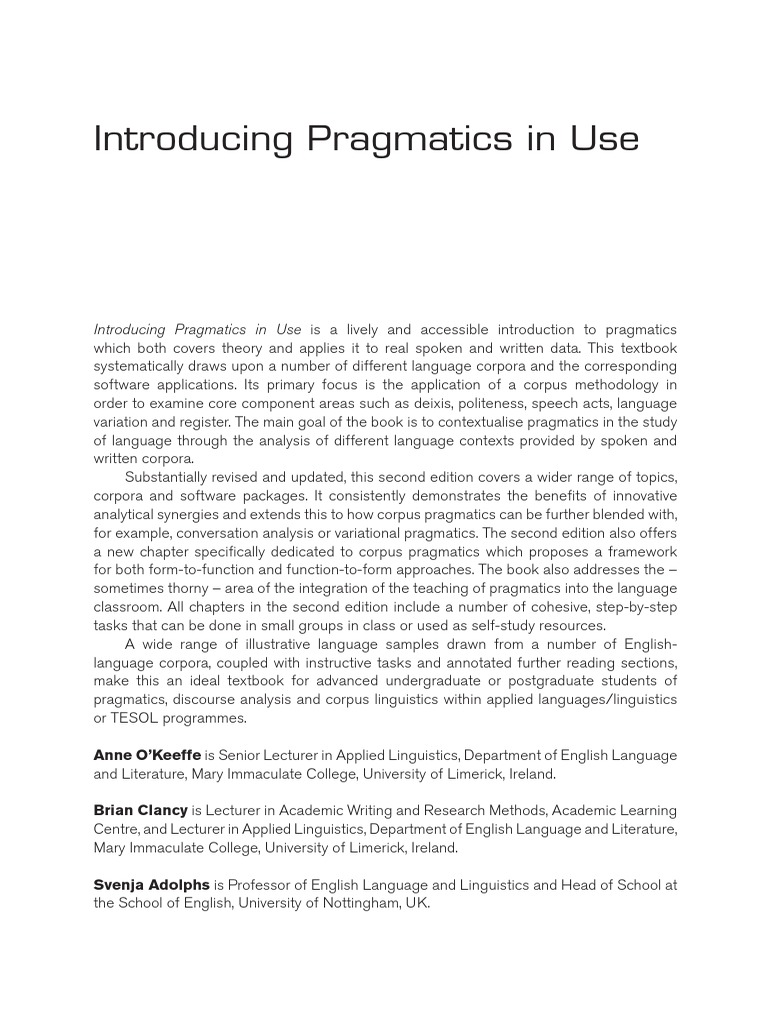 Previewpdf Pdf Linguistics Methodology
