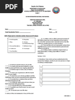 Narrative Report On Mid Sosa | PDF | Communication | Cognition