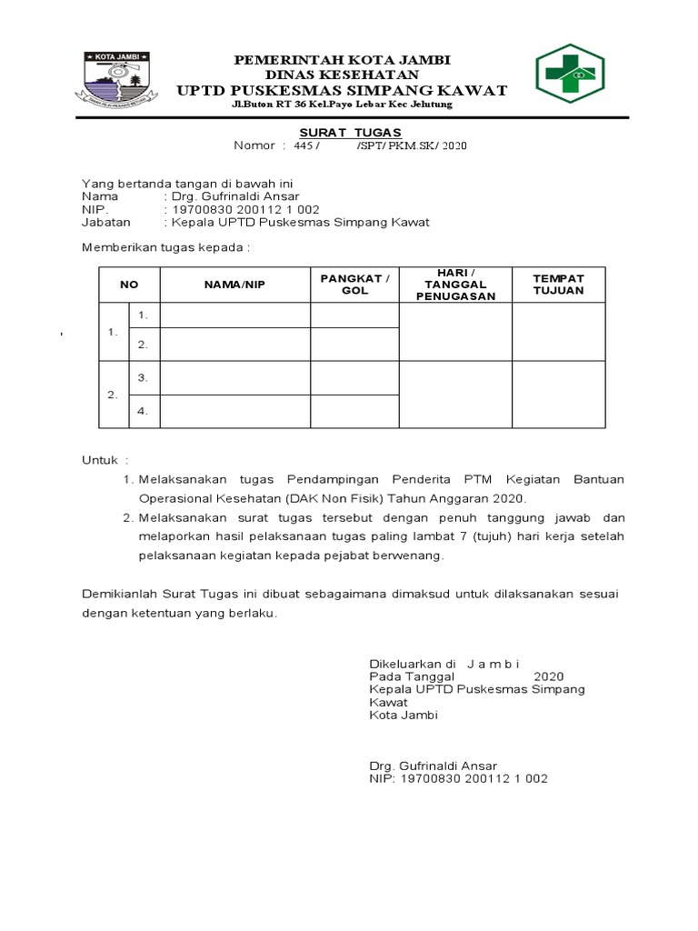 SPT Pendampingan PTM HT | PDF