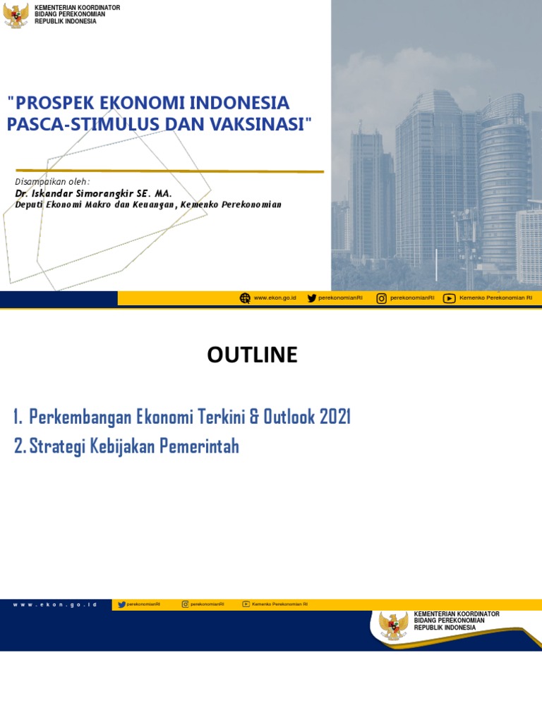 06 07 2021 Bahan Menko - Bisnis Indonesia - IS-Final-Umum | PDF
