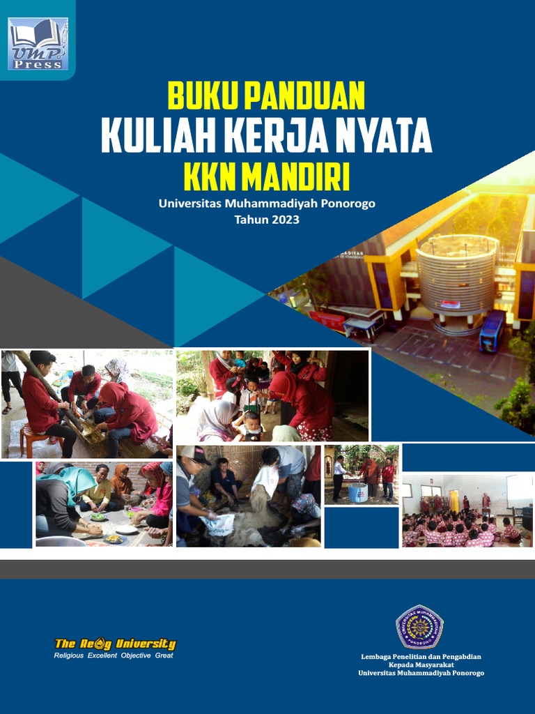 Buku Panduan KKN Desa Cerdas Berbasis Keilmuan Tahun 2023 | PDF