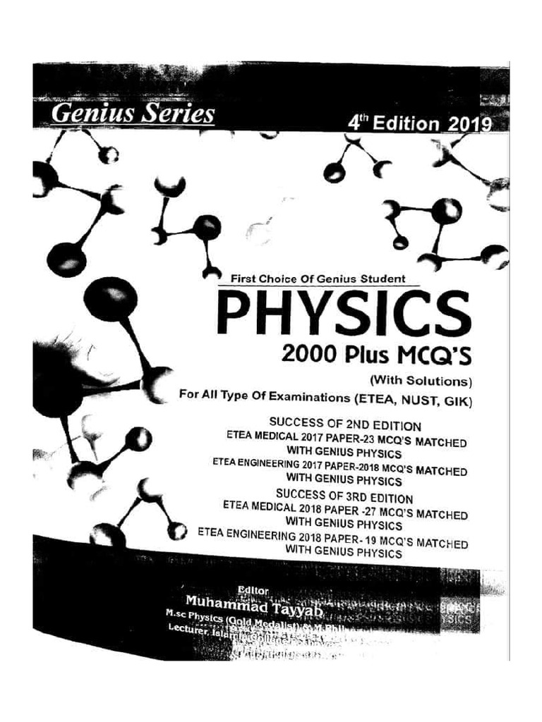 Genius Series Physics 2000 MCQS | PDF