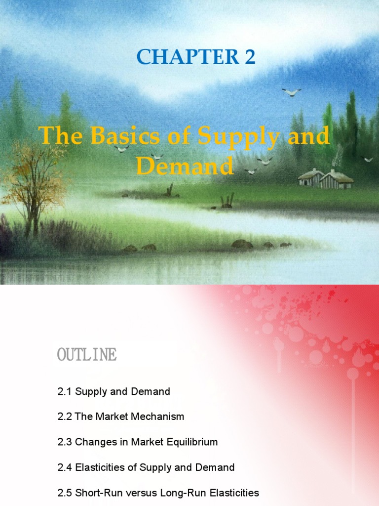 Supply and Demand Fundamentals | PDF | Demand | Supply (Economics)