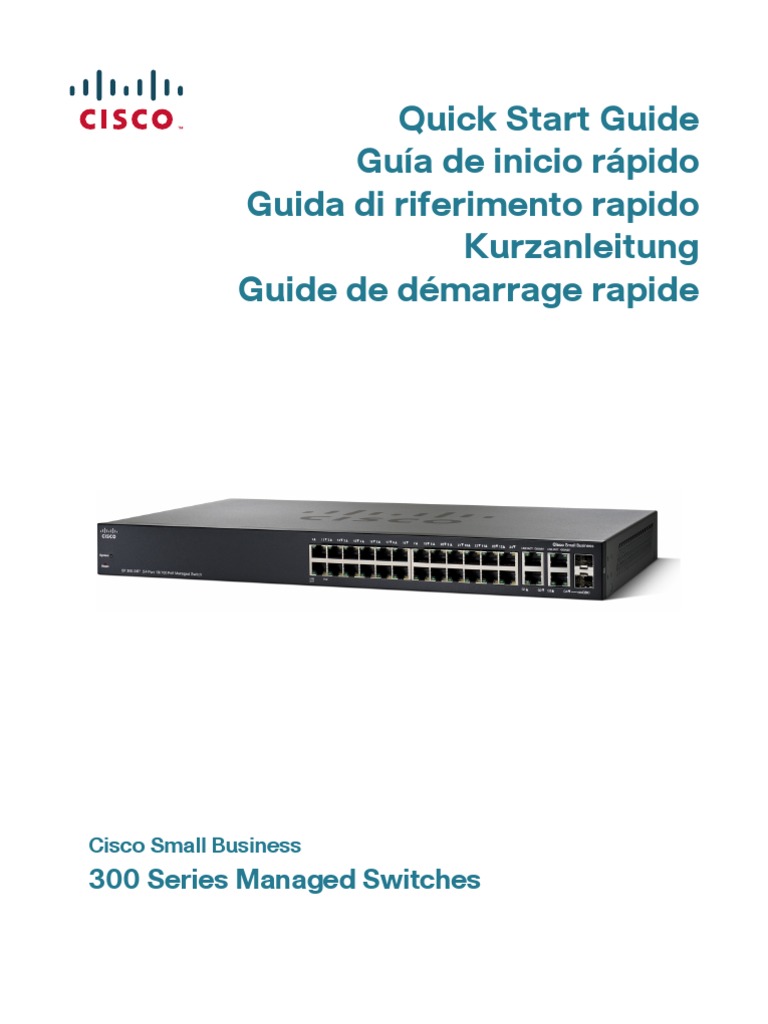 Quick Start Guide Guía de Inicio Rápido Guida Di Riferimento Rapido ...