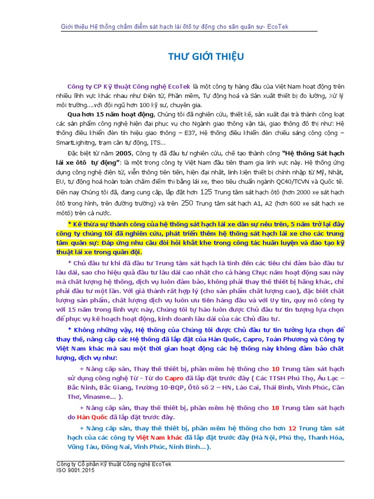 Gioi thieu he thong sát hạch QS_2023 | PDF