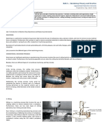 Machine Shop Theory | PDF | Occupational Safety And Health | Mechanical ...