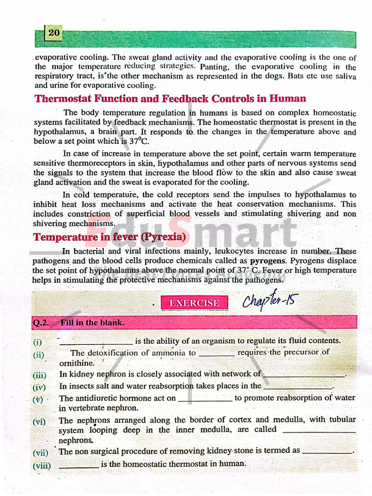 Biology Part-2 Book Important Points & Exercises by EduSmart | PDF