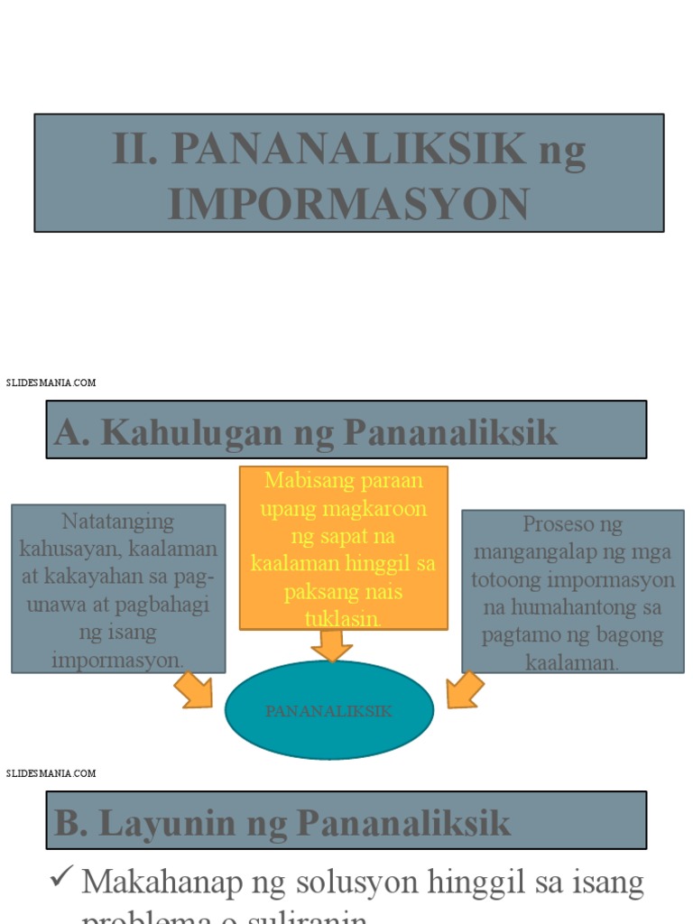 Pagproseso NG Impormasyon | PDF