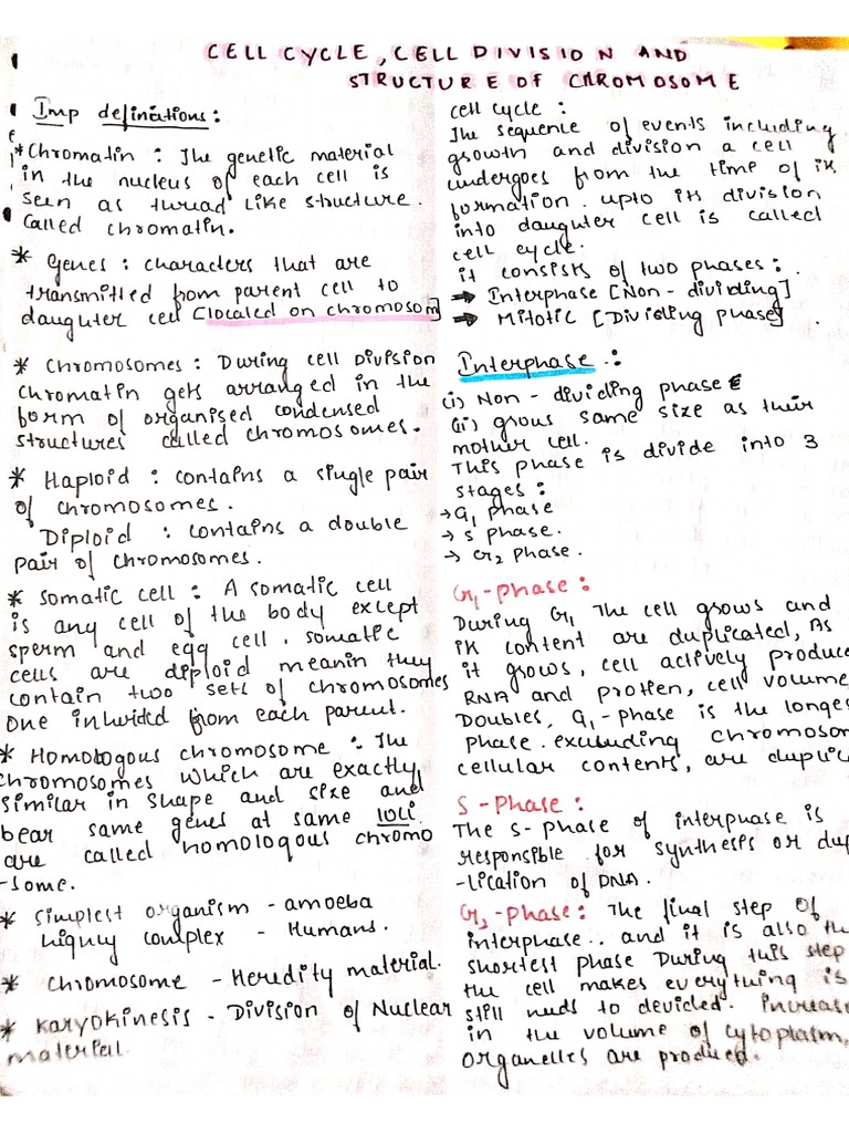 Bio First Chapter | PDF