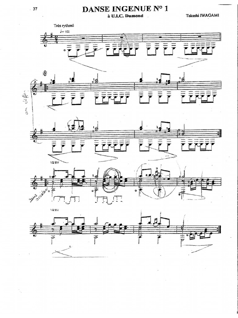 Danse Ingénue N°1 Takashi Iwagami | PDF