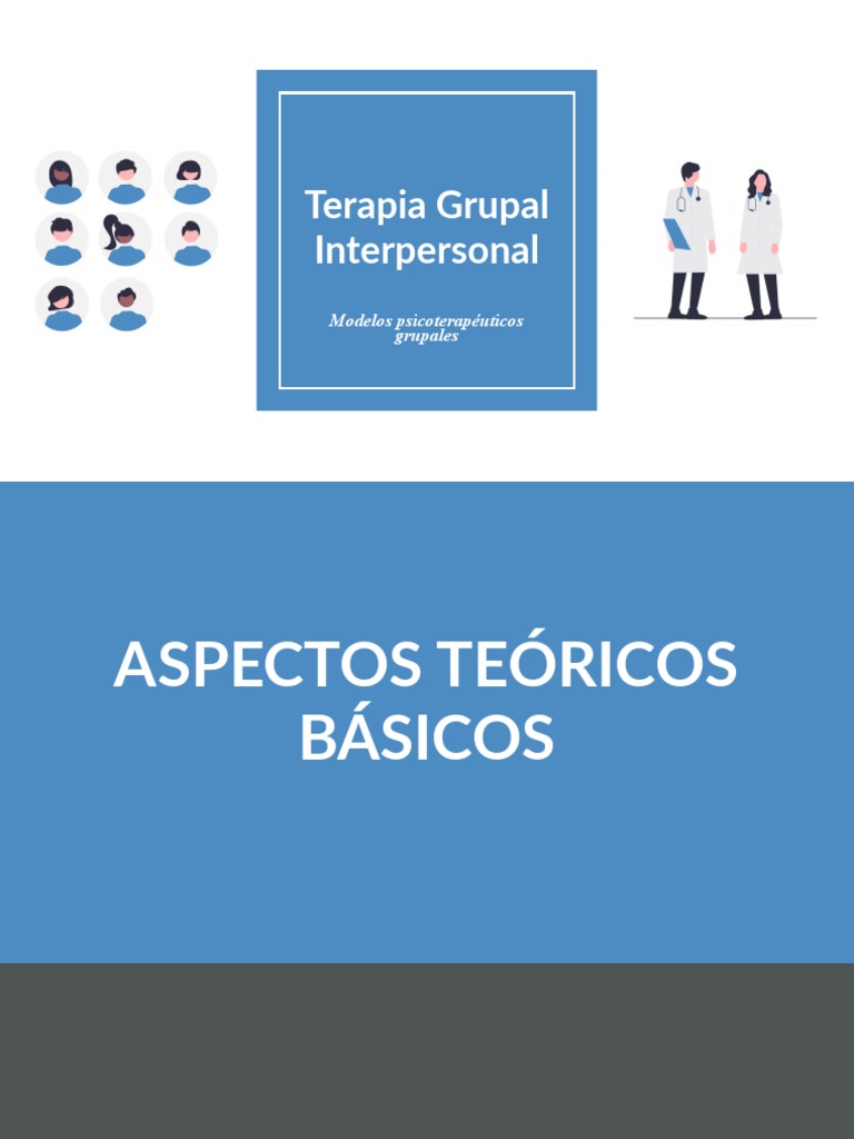 Terapia Grupal Interpersonal | PDF | Psicoterapia | Terapia Gestalt
