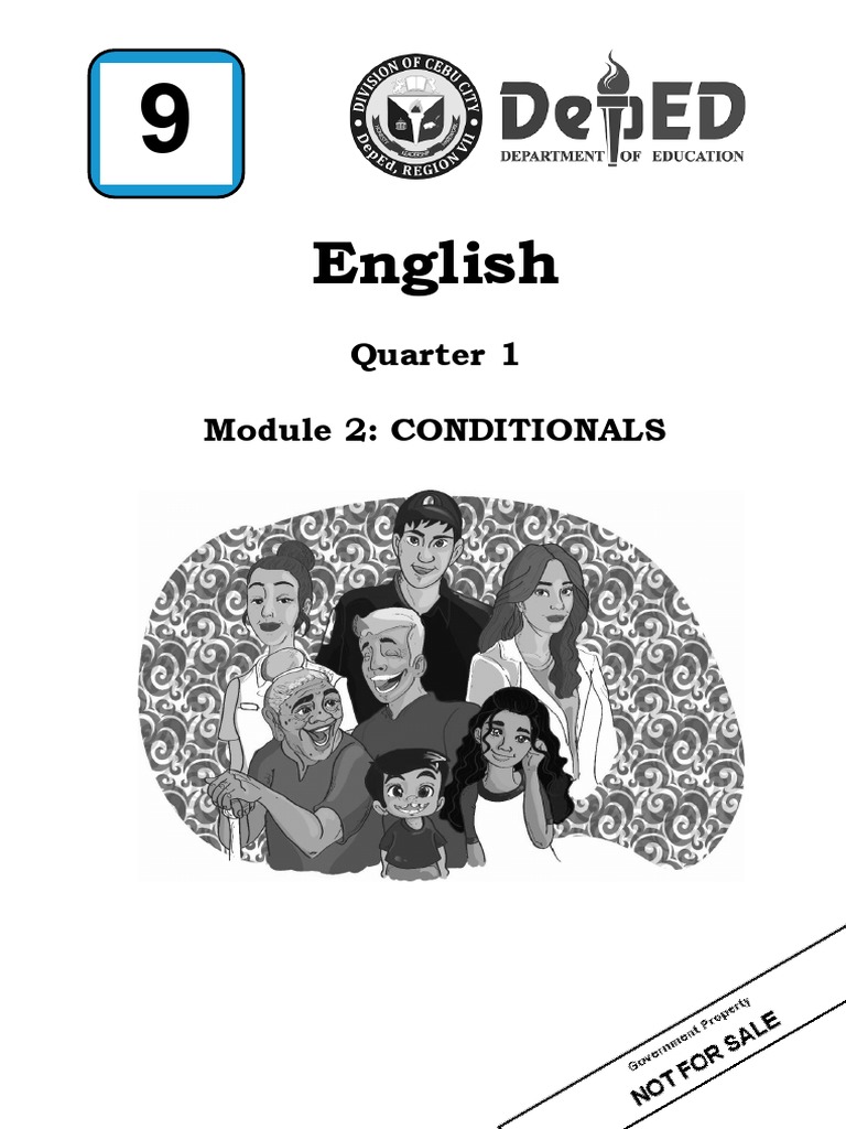English 9 Q1 Module 2 Conditionals Pdf Grammatical Tense Verb