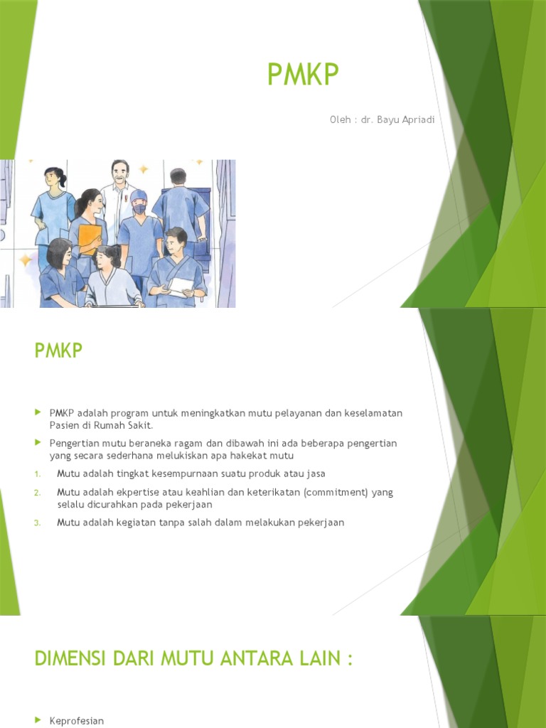 Materi Diklat PMKP Rs | PDF