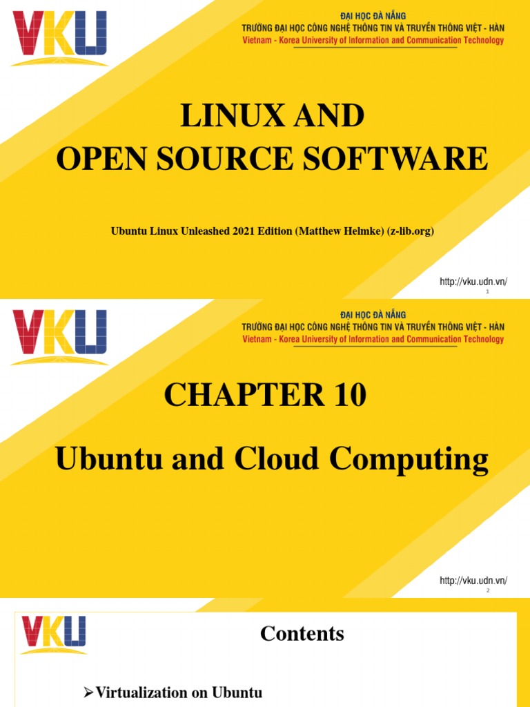 C10. Ubuntu and Cloud Computing | Download Free PDF | Virtual Machine | Cloud Computing