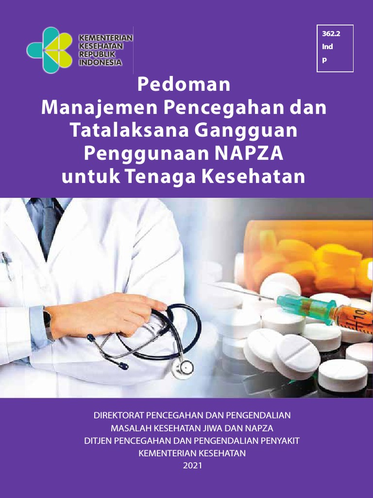 Buku Pedoman Napza Utk Nakes, Kemkes 2021 | PDF